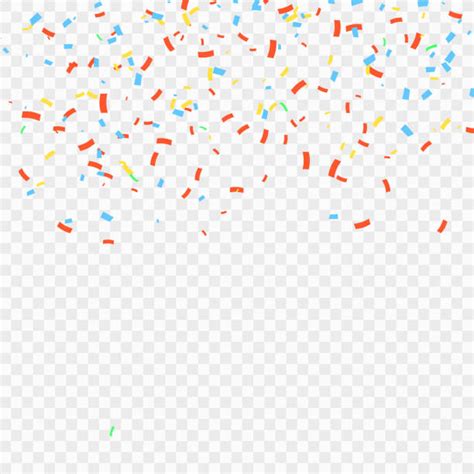 Falling Confetti Vector