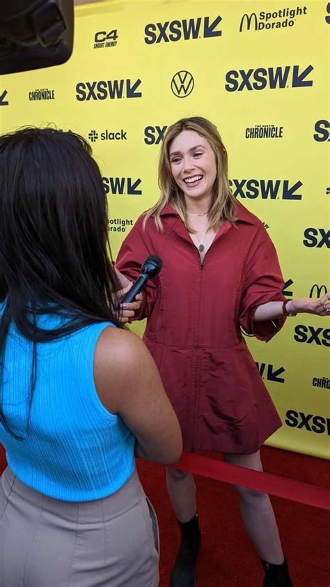 익스트림무비 엘리자베스 올슨 Sxsw 페스티벌 모습