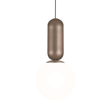 Pendente Capsule Big Ø12x25cm Metal e Vidro TKS Prelúdio 1791 Inspire Home