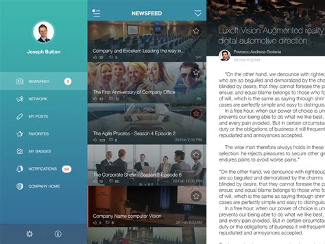 Menu Dashboard Examples Ui Web Lead The Way App Ui Augmented Reality Web Design In This