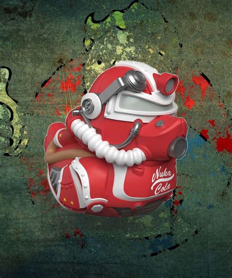 Fallout Nuka Cola T 51 Tubbz Cosplaying Duck Collectible Collectorsplanet