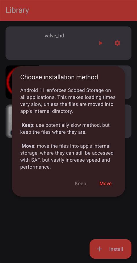 Keep Button To Use Scoped Storage Is Grayed Out Issue 1173 FWGS
