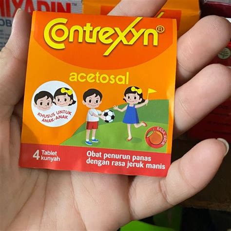 Strip Contrexyn Penurun Panas Lazada Indonesia