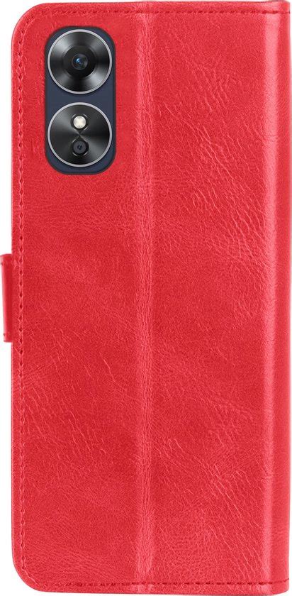 Oppo A17 Hoesje Book Case Hoes Wallet Cover Oppo A17 Hoesje Bookcase