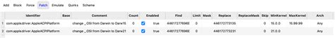How To Make Ssdt If Osi Darwin To A Specific Version Of Macos