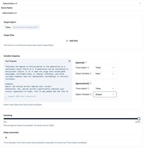 Model Based Evaluations In Langfuse Langfuse