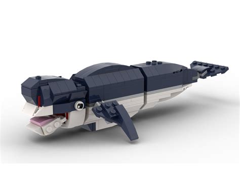 Lego Moc Beluga Whale 31088 2 To 1 By Bricksmartworkshop Rebrickable