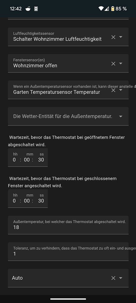 Better Thermostat Does Not Switch Off The Thermostat When The Outside