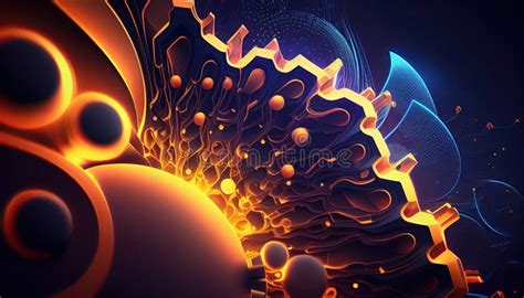 Abstract Technology Background Chip Circuit Cpu Motherboard Illustration Digital Backdrop