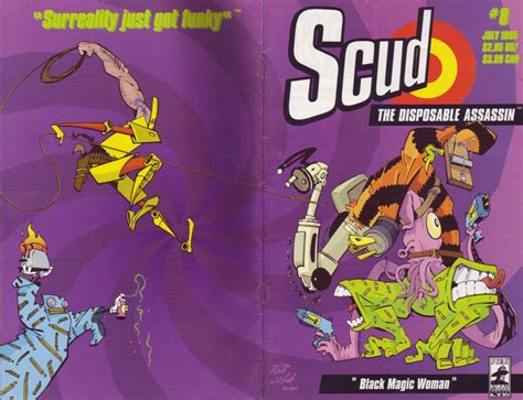 Scud Rob Schrab Comic Covers Comic Books Comic Book Cover