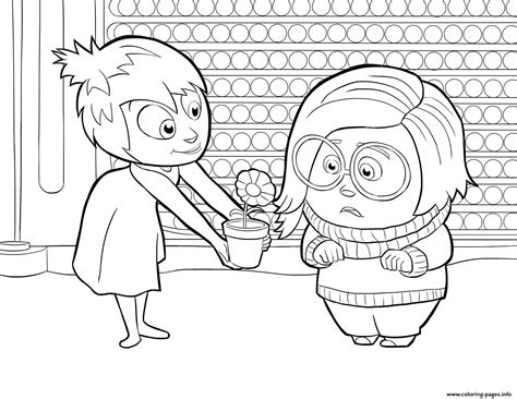Inside Out Coloring Pages Disgust At Getdrawings Free Download