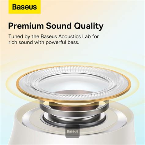 Baseus Bowie EZ10 True Wireless Earphones White Baseus