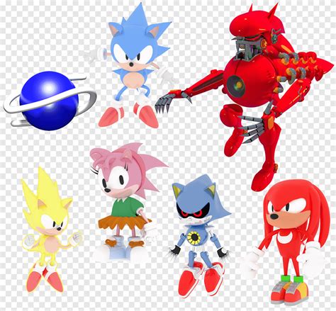 Knuckles Chaotix Metal Sonic