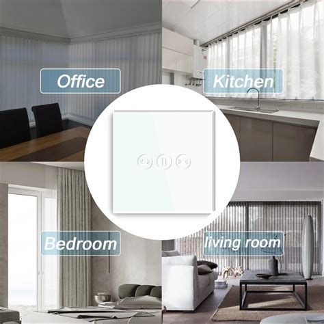 Bseed Zigbee Curtain Touch Switch Smart Wall Switch Tuya Bseedswitch