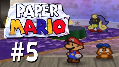 Lets Play Paper Mario Blind Part 5 Shooting Star Summit Youtube