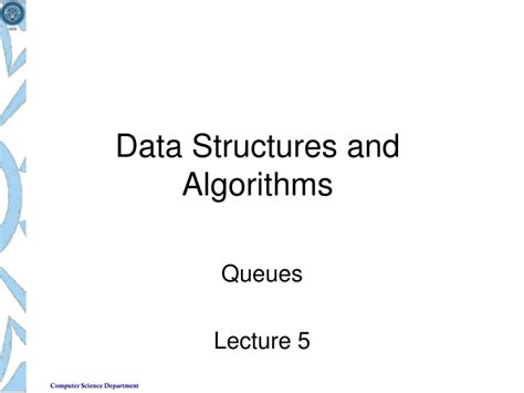 Ppt Data Structures And Algorithms Powerpoint Presentation Free