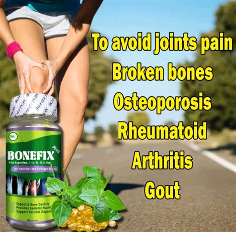 Bonefix Plus 100 Natural Organic Treatment For Joint Pain Broken
