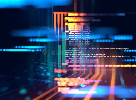 Programming Code Abstract Technology Background Of Software Developer