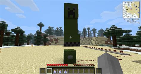Big Creeper Explosion Minecraft Project