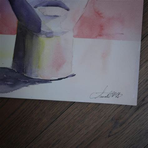Akvarel Maleri Pastel Buste Gratis Retur