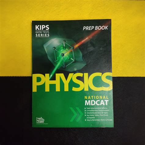 Kips Entry Tests Series Physics Prep Book For MDCAT Daraz Pk