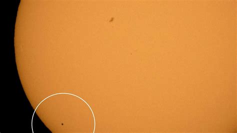 Mercury Makes Rare Transit In Front Of Sun Science Climate And Tech