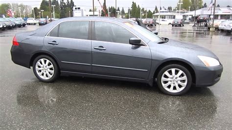 2007 Honda Accord Cool Blue Metallic Stock 13125p Walk Around