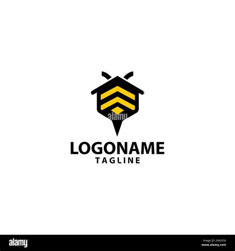 Honey House Logo Design Vector Stock Vector Image And Art Alamy