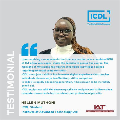 Hellen Muthoni Icdl Global