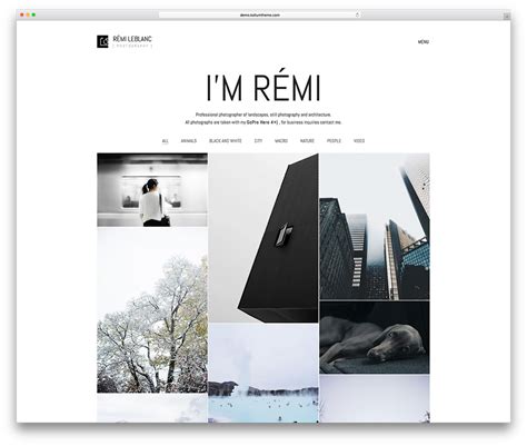 19 Mejores Temas Wordpress Para Entusiastas De La Fotografía Recurso