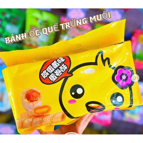 BÁnh QuẾ CuỘn TrỨng MuỐi Con VỊt Beichun GÓi 268g Shopee Việt Nam