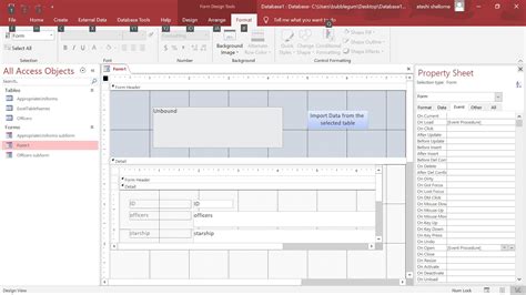 Ms Access VBA Code For Creating A Checklist Of Items Based On The