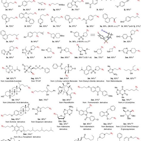 Synthetic Applications A Gram Scale Synthesis Of Alkyl Azide 3ai And