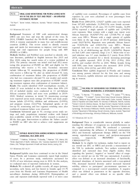 Pdf P080 The Role Of Exogenous Sex Steroids On The Vaginal Microbiota