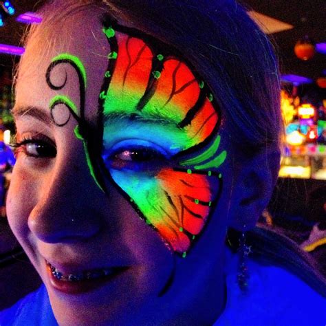 Glow In The Dark Face Paint Ideas