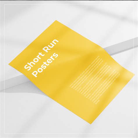 Short Run Posters