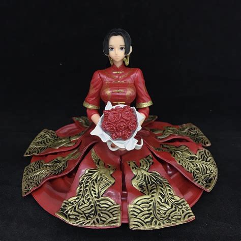 One Piece Snake Princess Boa Hancock Kimono Wedding Anime Figure Model