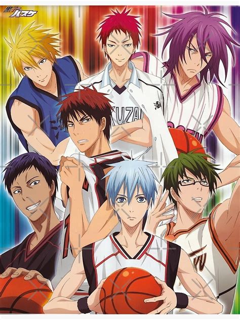 Kuroko No Basketball Anime Poster For Sale By Anime Nez Redbubble