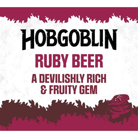 Hobgoblin Ruby Ale Beer Bottle Morrisons Online Groceries And Offers