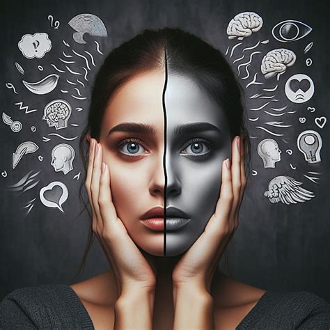 Premium Photo Bipolar Disorder Concept