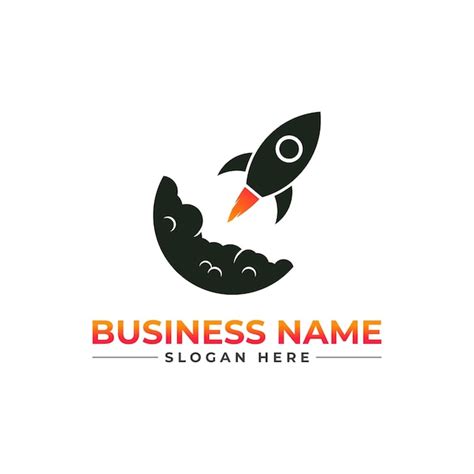 Premium Vector Cloud Rocket Logo Design Rocket Launch Logo Design