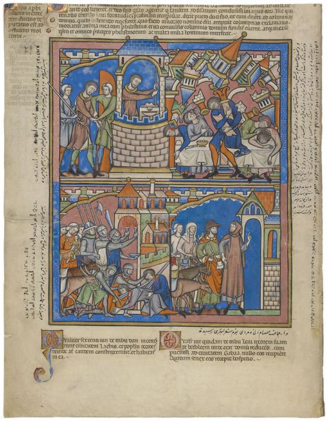Manuscript The Crusader Bible The Morgan Library And Museum