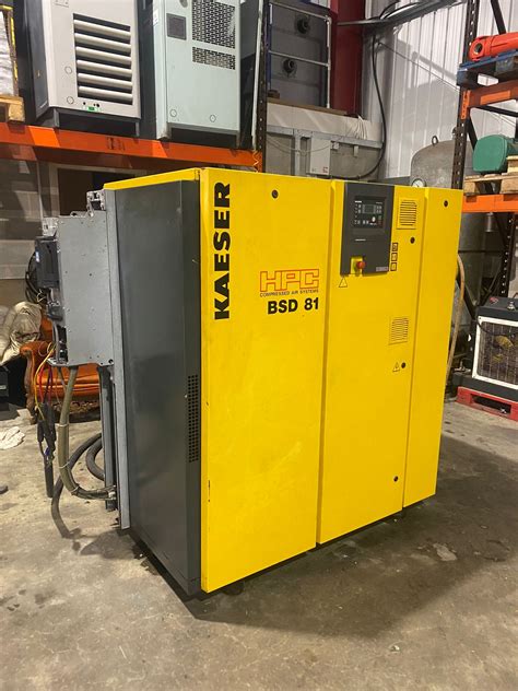 Hpc Bsd81 Sfc Variable Speed 45kw Screw Compressor Air Supply Uk