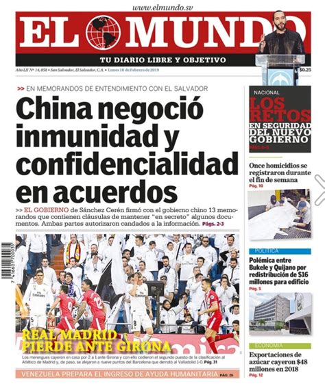 El Mundo Digital 18 02 19 Diario El Mundo