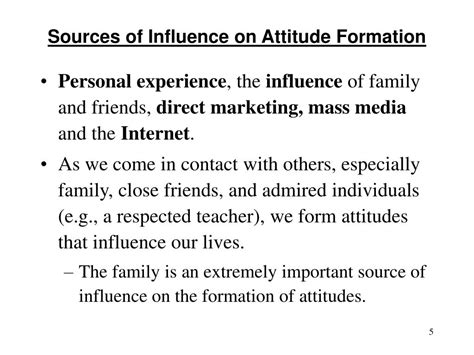 PPT Consumer Attitude Formation And Change PowerPoint Presentation
