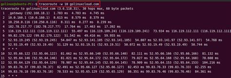 10 Traceroute Command In Linux [cheat Sheet] Golinuxcloud