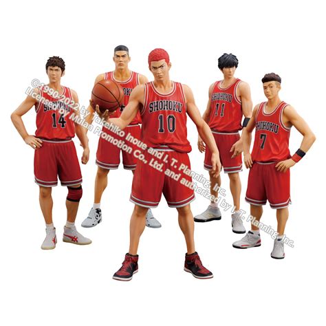 One And Only『slam Dunk』 Shohoku Starting Member Set アニメ グッズ 通販 ココラボ