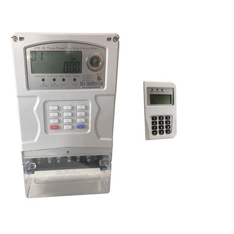 Sts Lora Rf Smart Prepayment Three Phase Energy Meter With Ciu