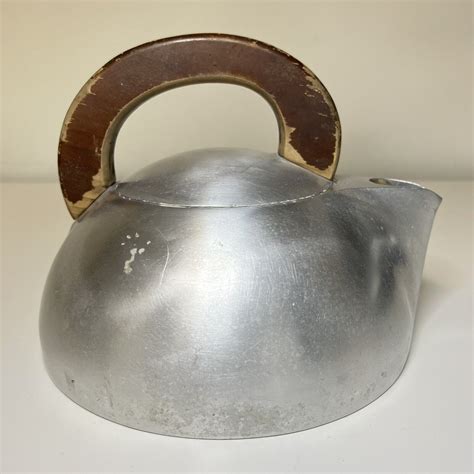 Vintage Wagner Ware Sidney Magnalite 1930s Art Deco Tea Kettle Teapot