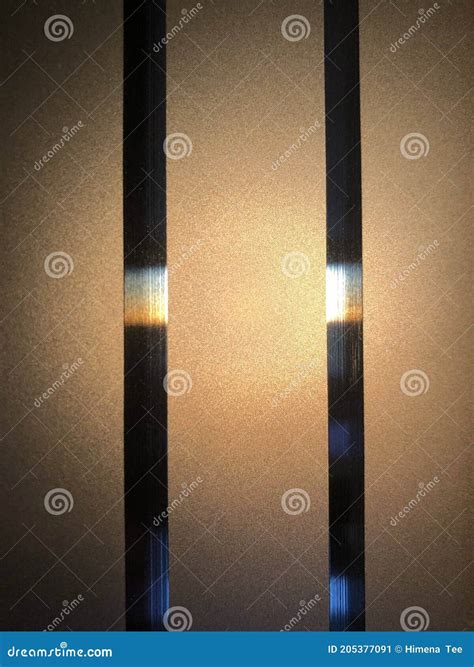 Sunset Through Golden Glass Texture Stock Image